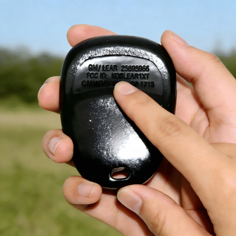 Where Is the FCC ID on My Key Fob - keylessbest.com